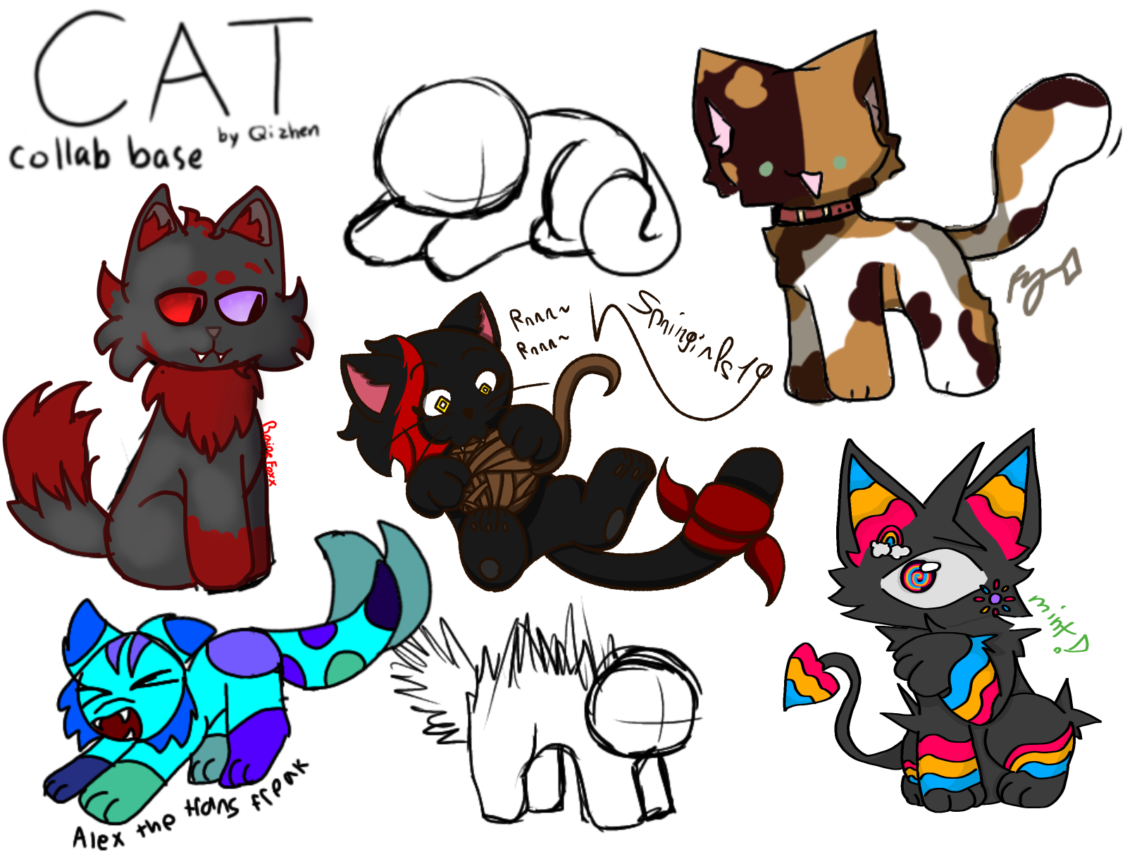 kitty collab - ibisPaint