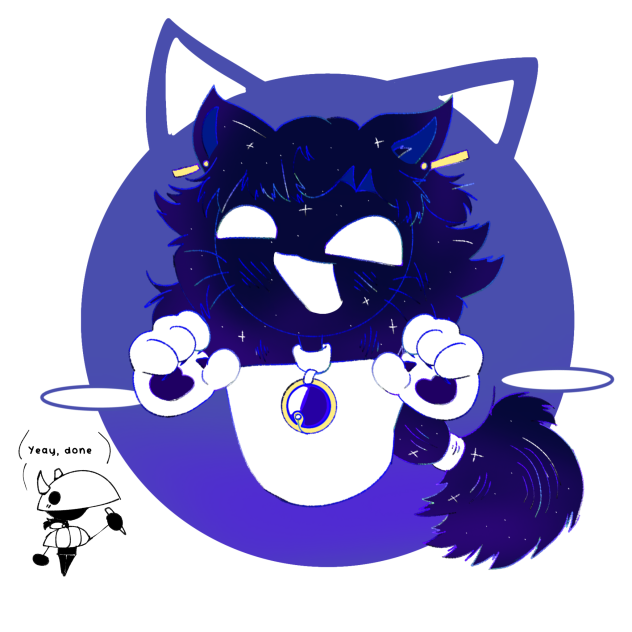 galaxy cat - ibisPaint