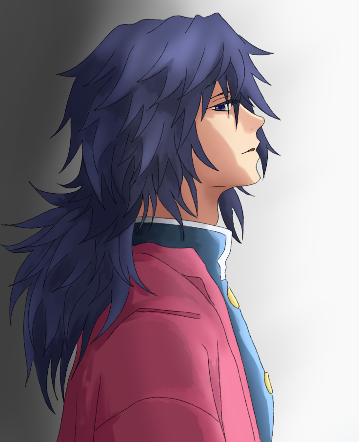 Tomioka Side Profile - ibisPaint