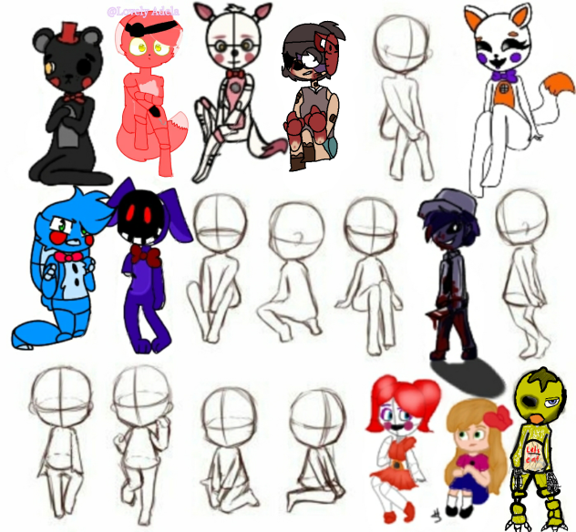 fnaf collab - ibisPaint