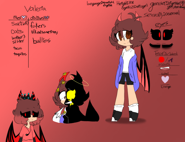 My oc ref sheet (+13) - ibisPaint