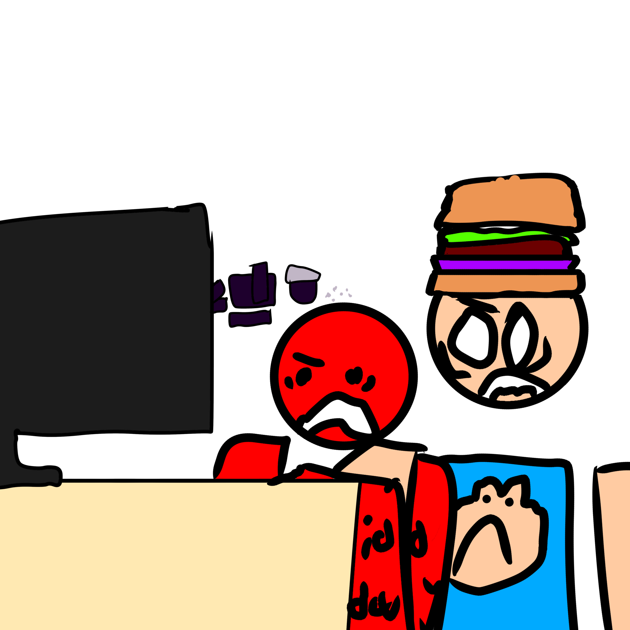 We don’t need to see the screen. - ibisPaint