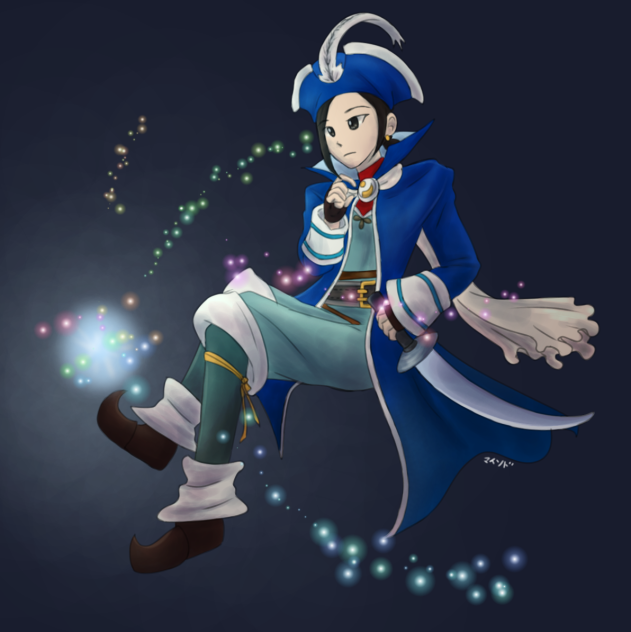 Blue Mage - ibisPaint