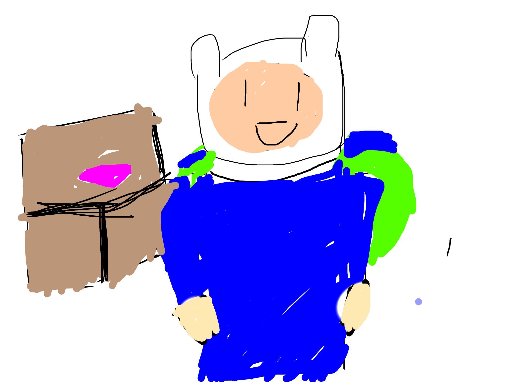 how to draw fin the human - ibisPaint