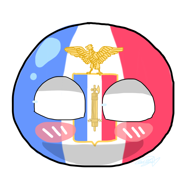 Fascist France ball - ibisPaint