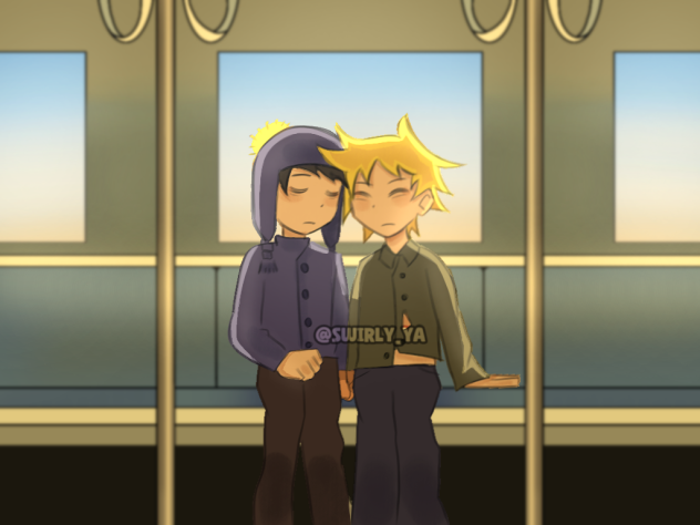 Subway Sleepiness - ibisPaint