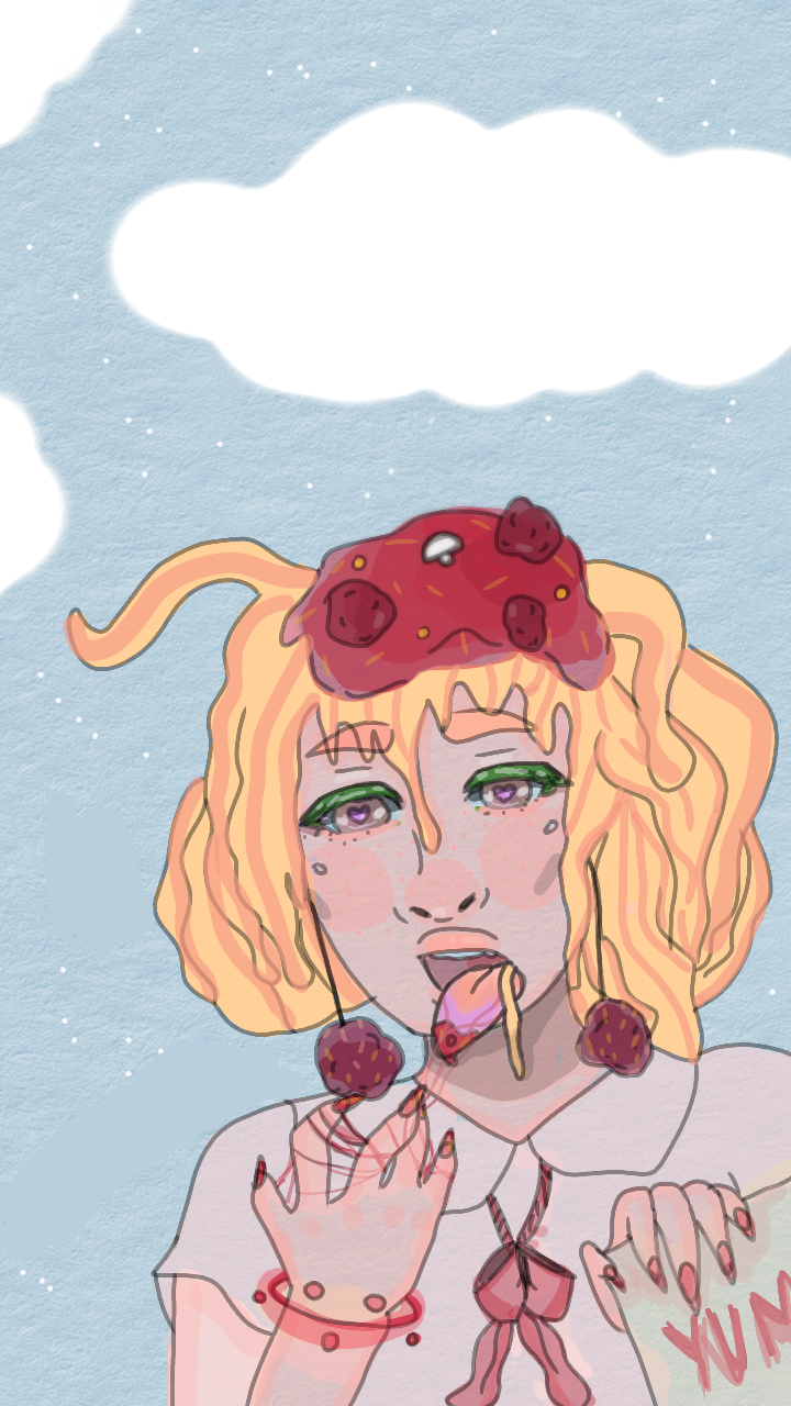 spaghetti art - ibisPaint