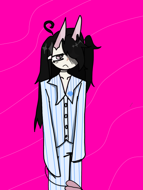 keru in pj's - ibisPaint