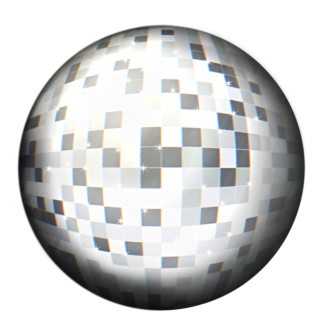 Retro Disco Ball - ibisPaint