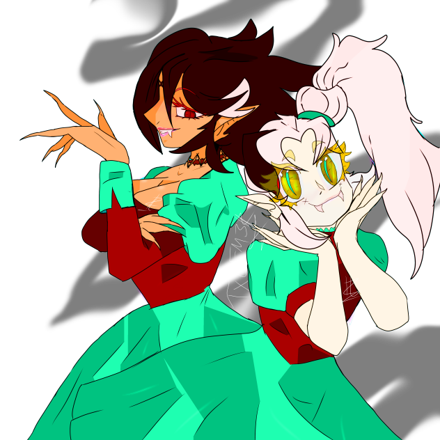 Sisters of Chaos and Balance - ibisPaint