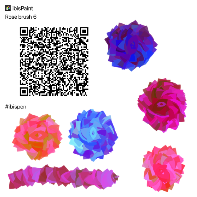 Rose brush 6🌹🌺💕 - ibisPaint