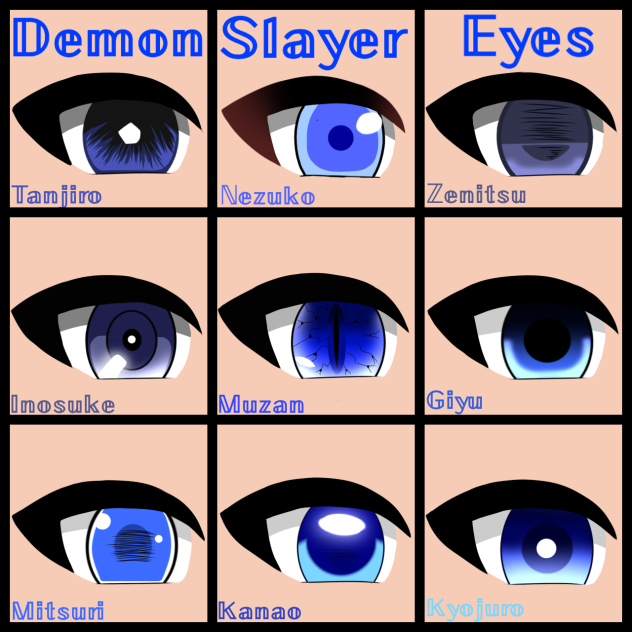 𝔻𝕖𝕞𝕠𝕟 𝕊𝕝𝕒𝕪𝕖𝕣 𝔼𝕪𝕖𝕤 - ibisPaint