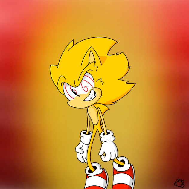 fleetway sonic - ibisPaint