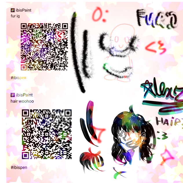 Wooo brushes - ibisPaint