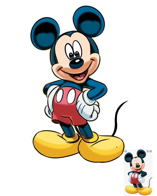 Mickey Mouse Vector art vexel art - ibisPaint