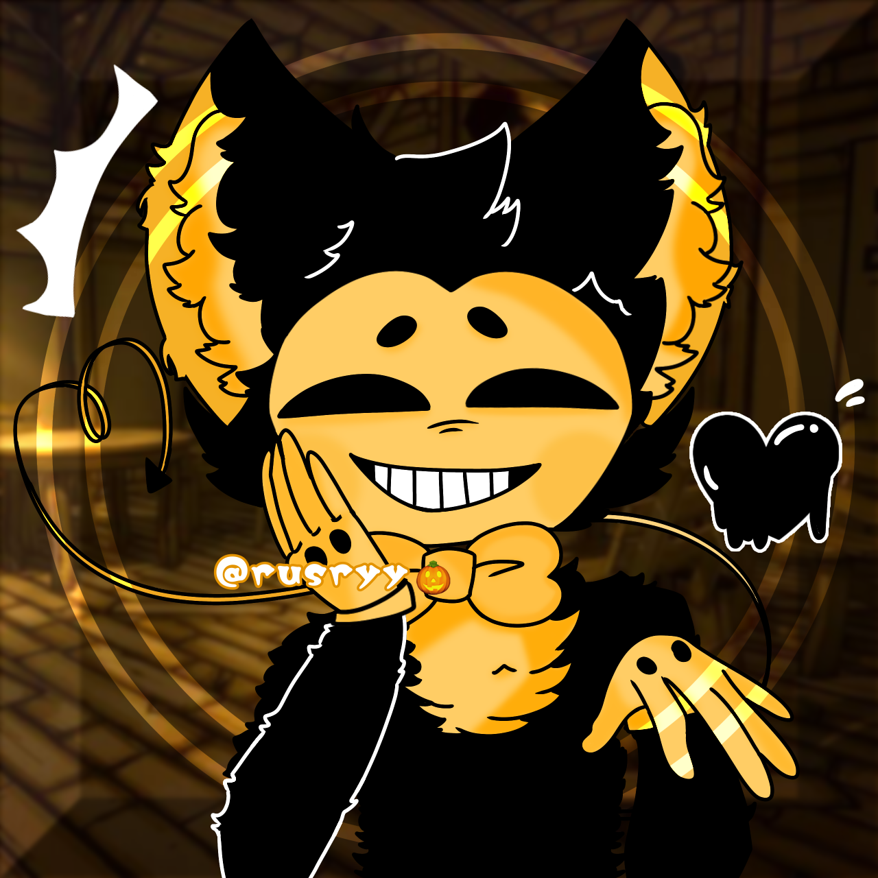 BENDY AND THE INK MACHINE 🎃 - ibisPaint