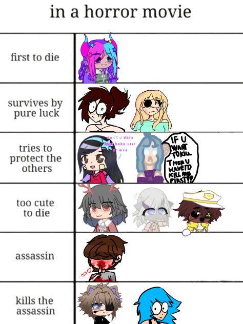 horror movie collab - ibisPaint