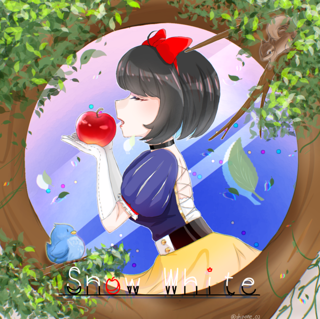 2018-09-10 Snow White - ibisPaint
