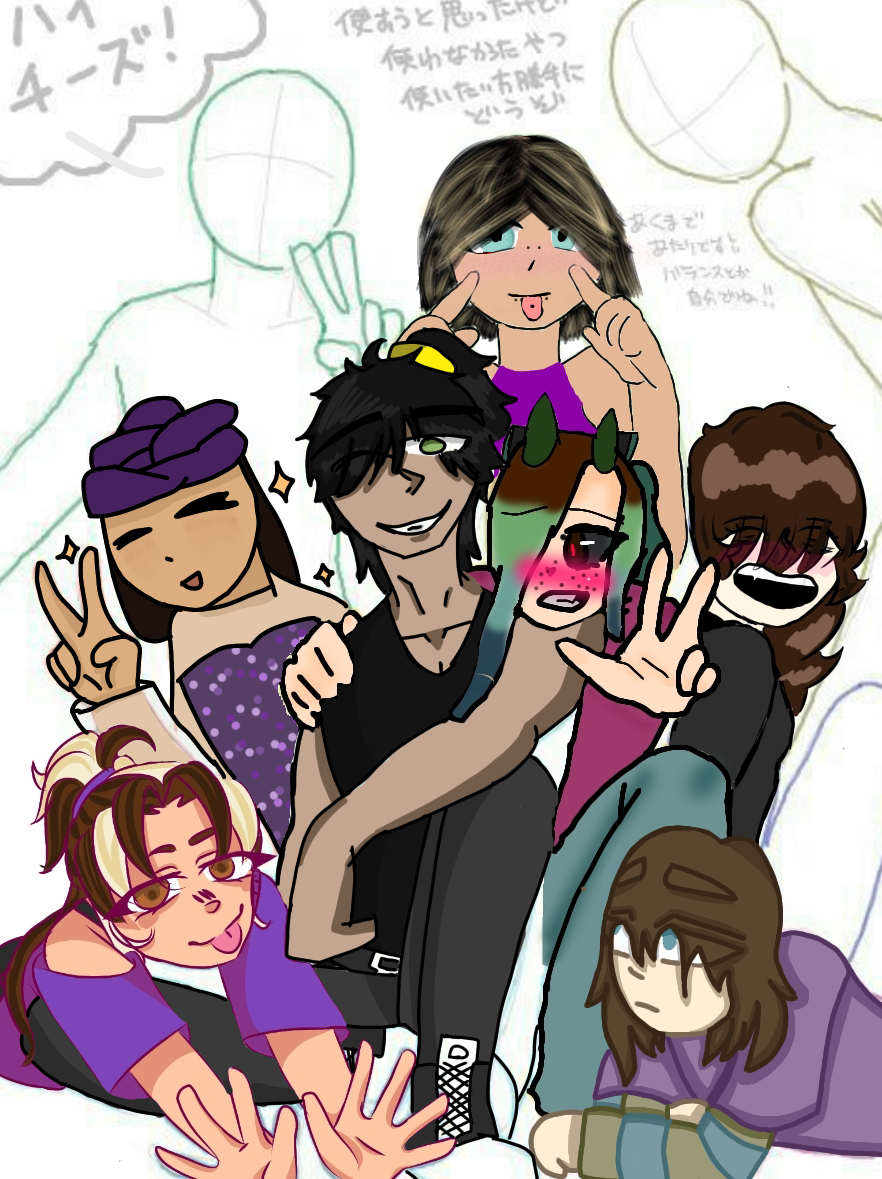 Peace collab - ibisPaint