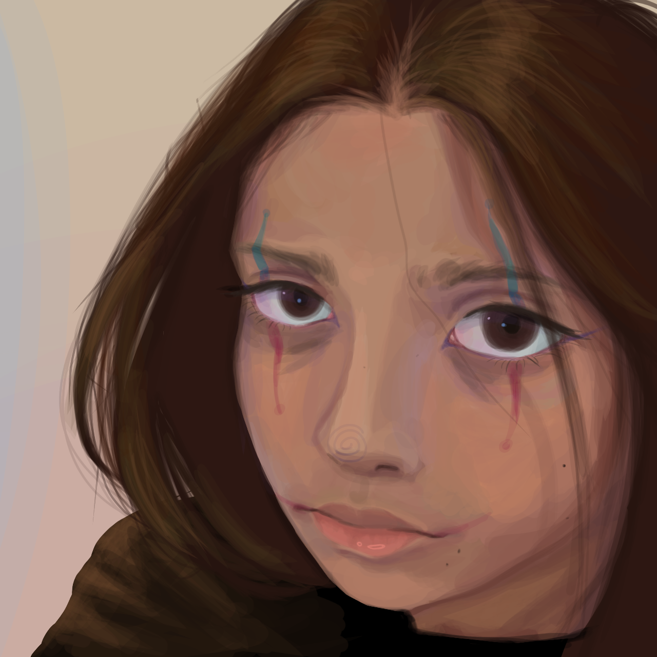 Ugly Ahh Self Portrait - ibisPaint