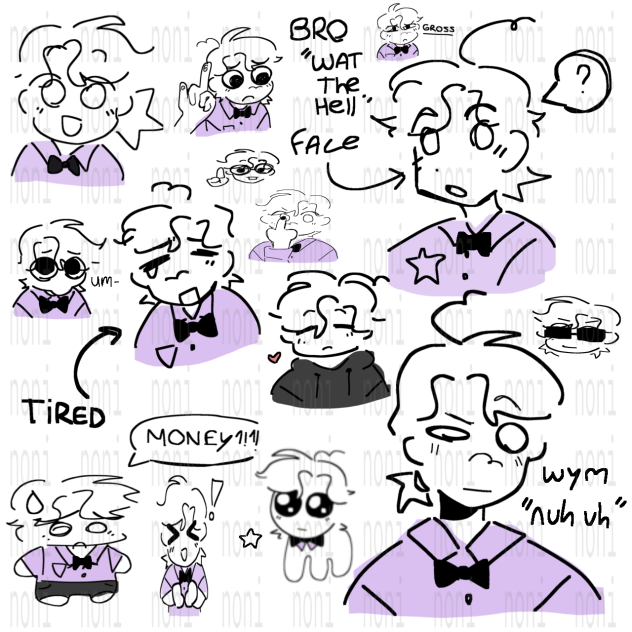 bro is purple - ibisPaint