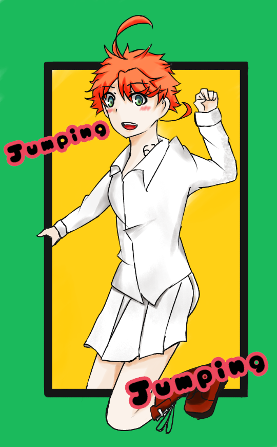 エマでjumping - ibisPaint