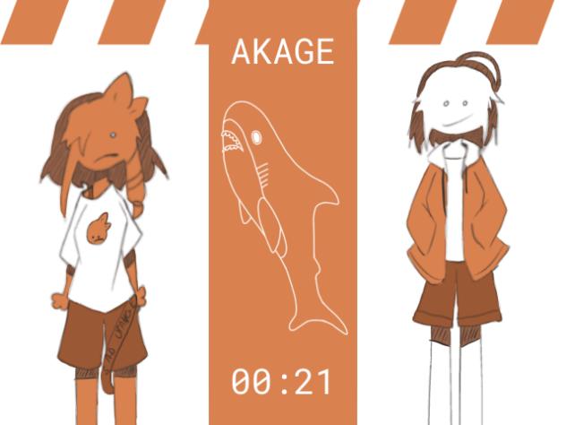 AKAGE meme - ibisPaint