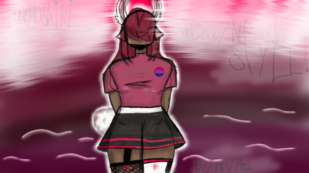 My 2nd mha oc shizu(she’s a hero) - ibisPaint