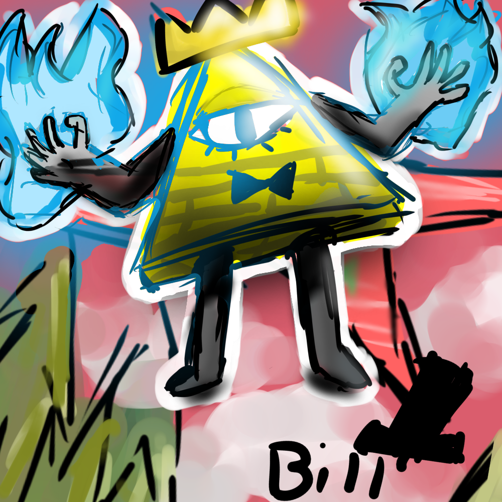 Bill cipher - ibisPaint