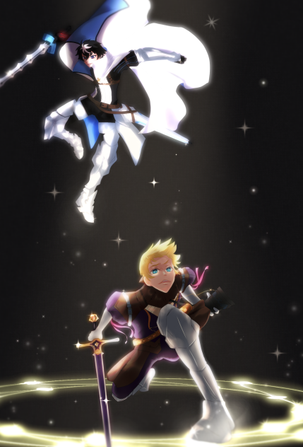 King and Paladin - ibisPaint