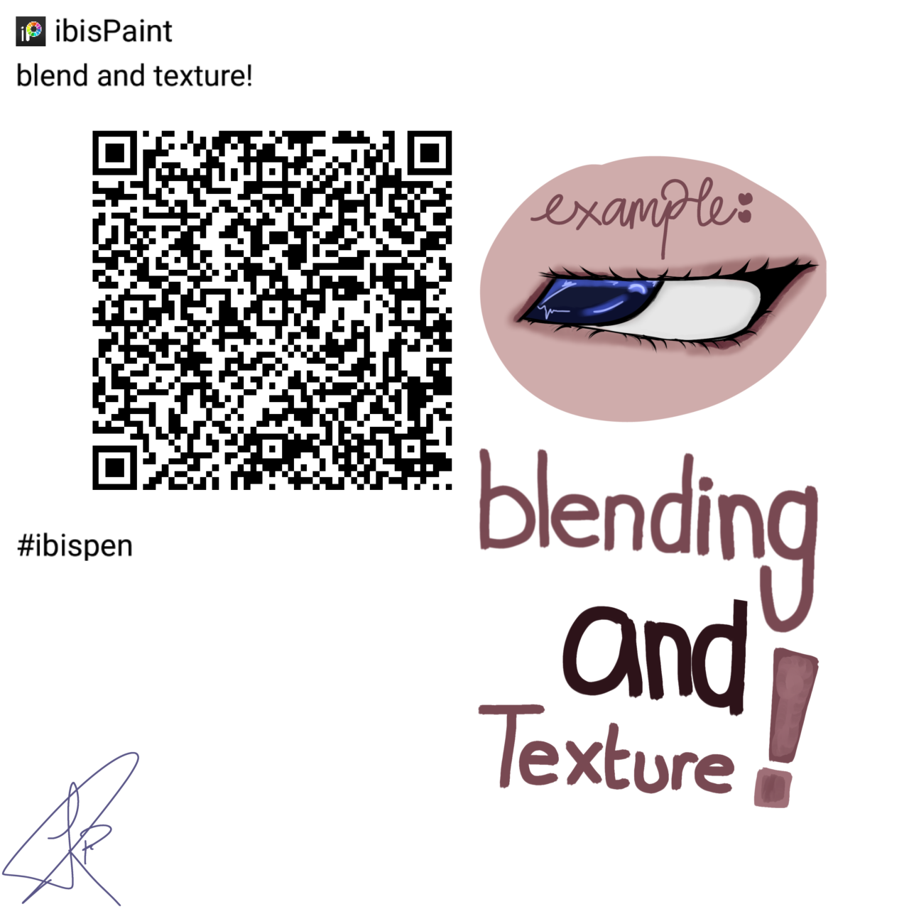 blending and texture brush! - ibisPaint