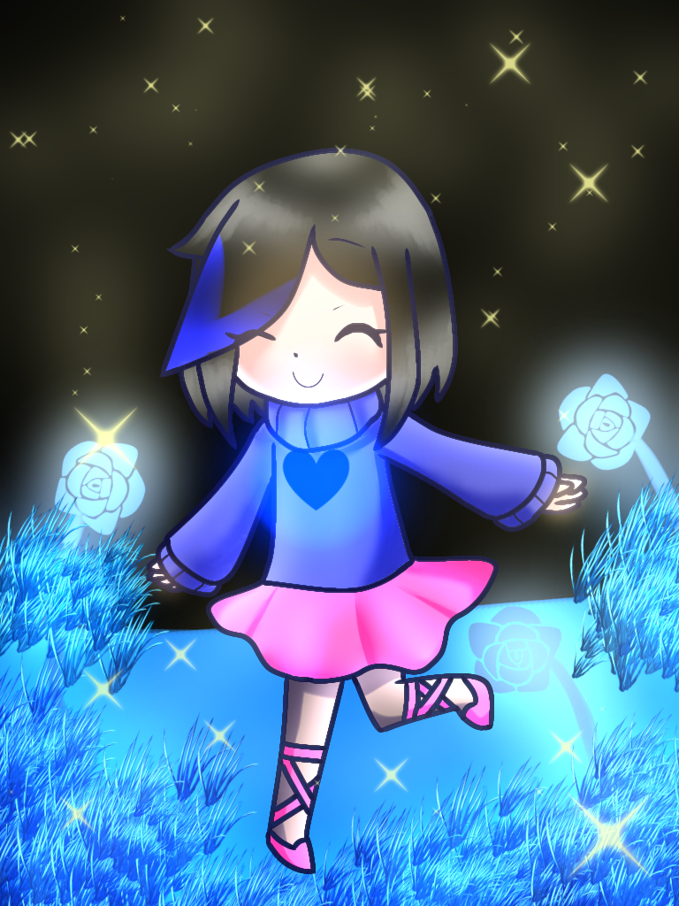 the blue human soul - ibisPaint