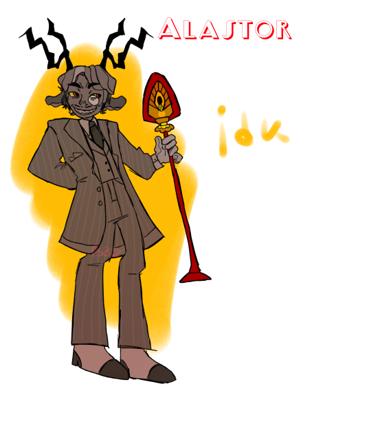 alastor redesign 👍 - ibisPaint