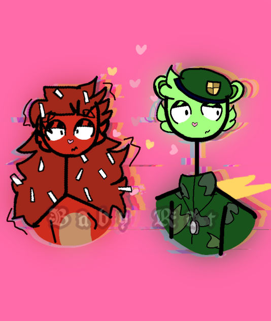 Flippy and Flaky HTF - ibisPaint