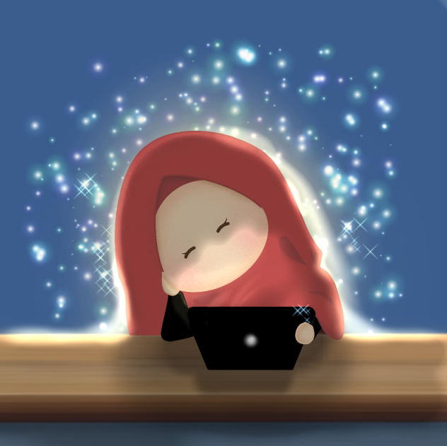 take a rest from working - ibisPaint