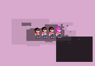 Sonic 1 Styled Steven Universe Sprites - ibisPaint