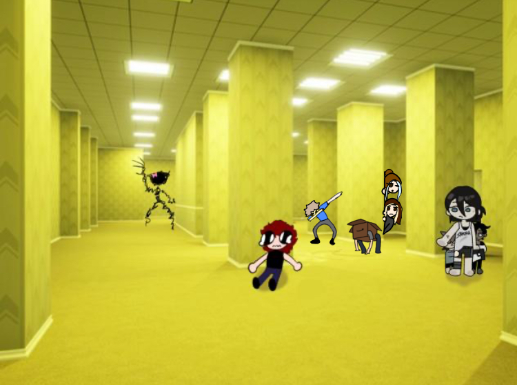 Backrooms collab - ibisPaint