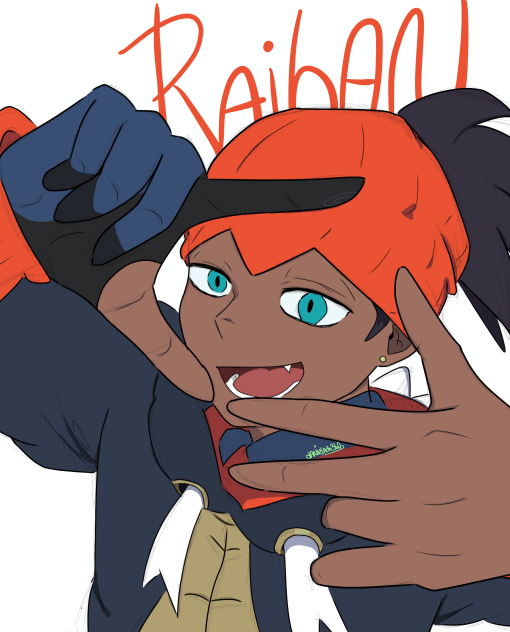 Raihan (Pokémon SwSh) - ibisPaint