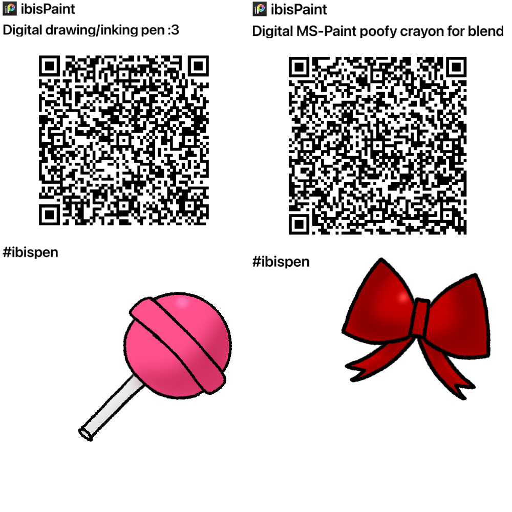 Crunchy inking brush + blending pen - ibisPaint