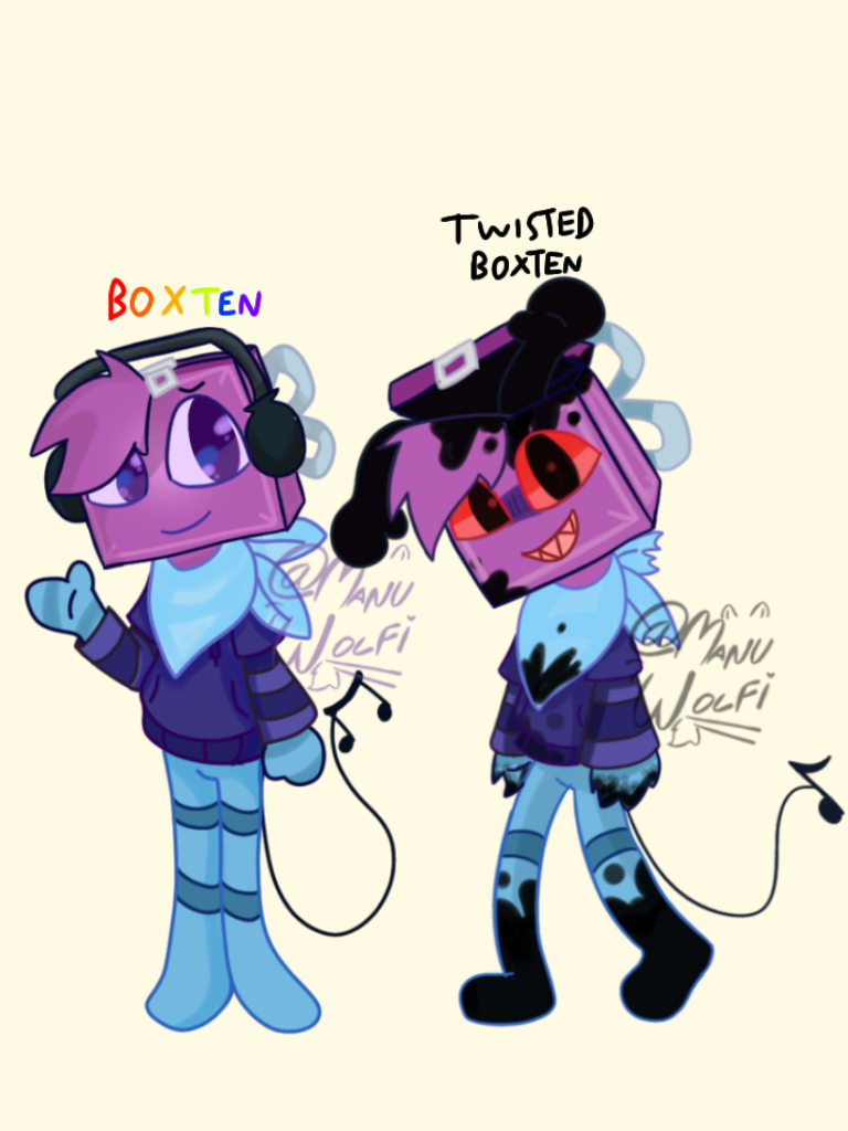 Boxten-Twisted Boxten dandy's world - ibisPaint