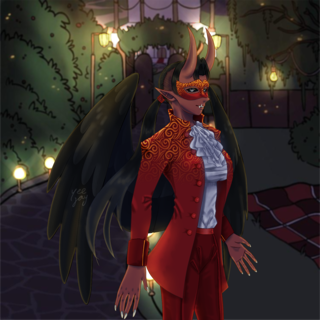 masquerade ball - ibisPaint