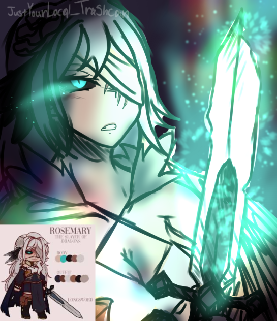 Sketching Random Gacha Ocs - ibisPaint