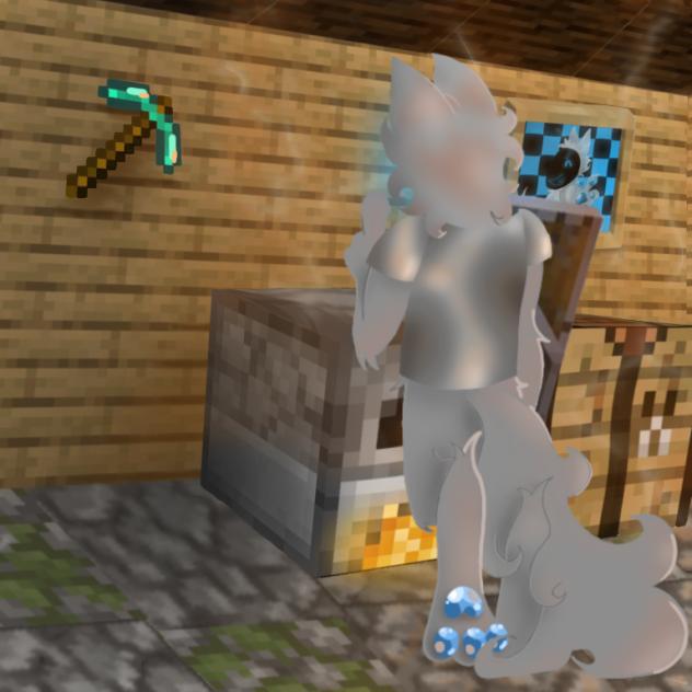 Minecraft commission - ibisPaint