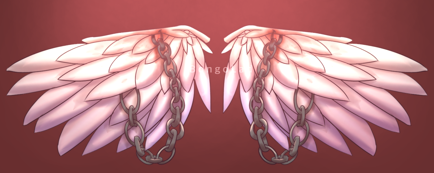 Chained Angel wings - ibisPaint