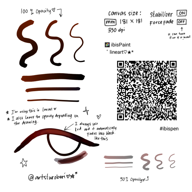 brush for lineart - ibisPaint