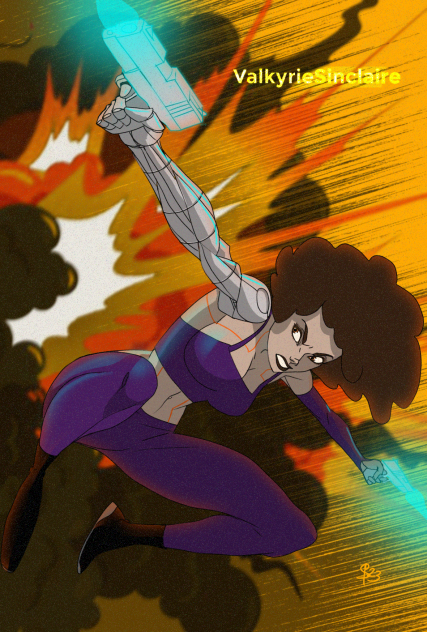 Valkyrie Sinclair HERUARY challenge - ibisPaint