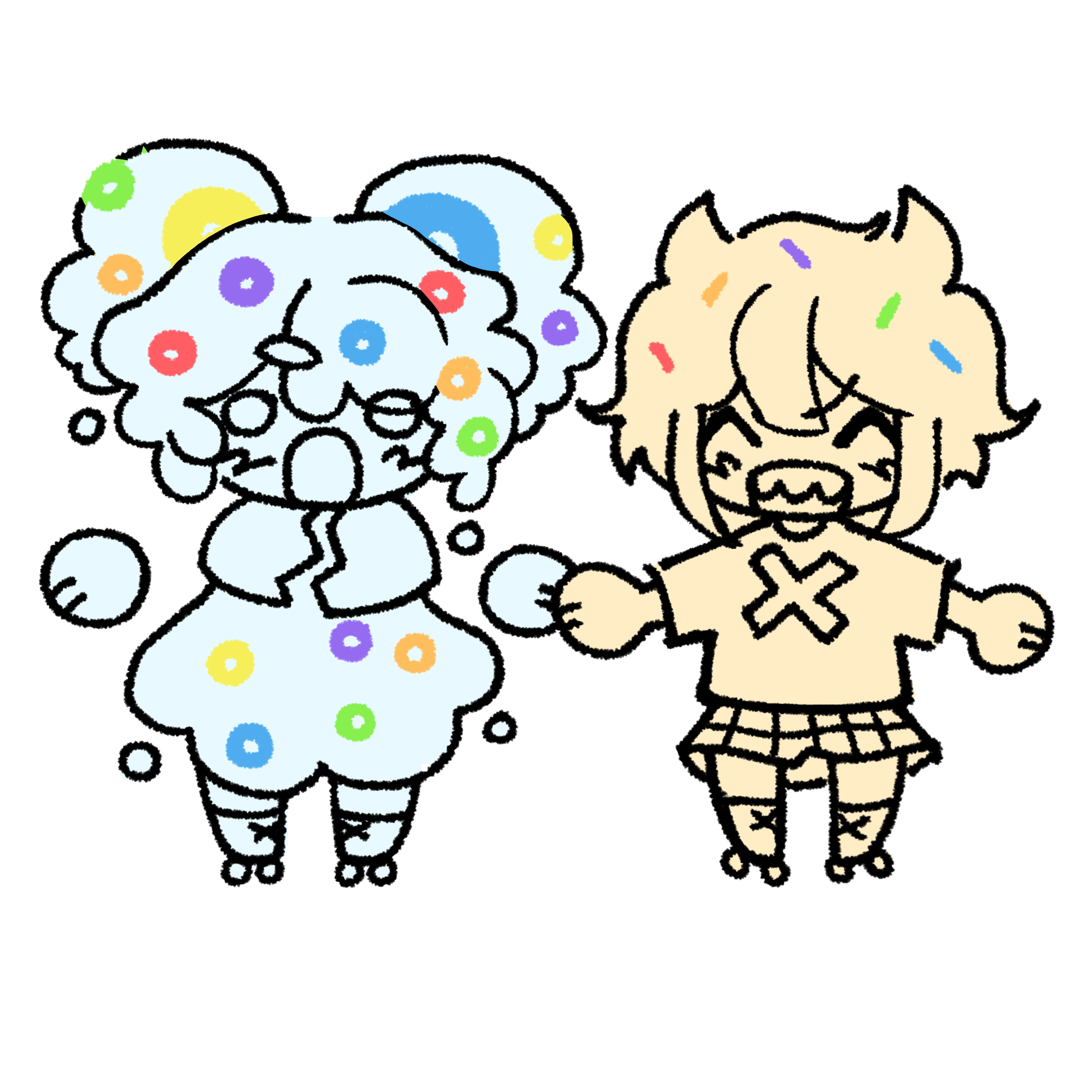 fruit loop and sprinkle - ibisPaint