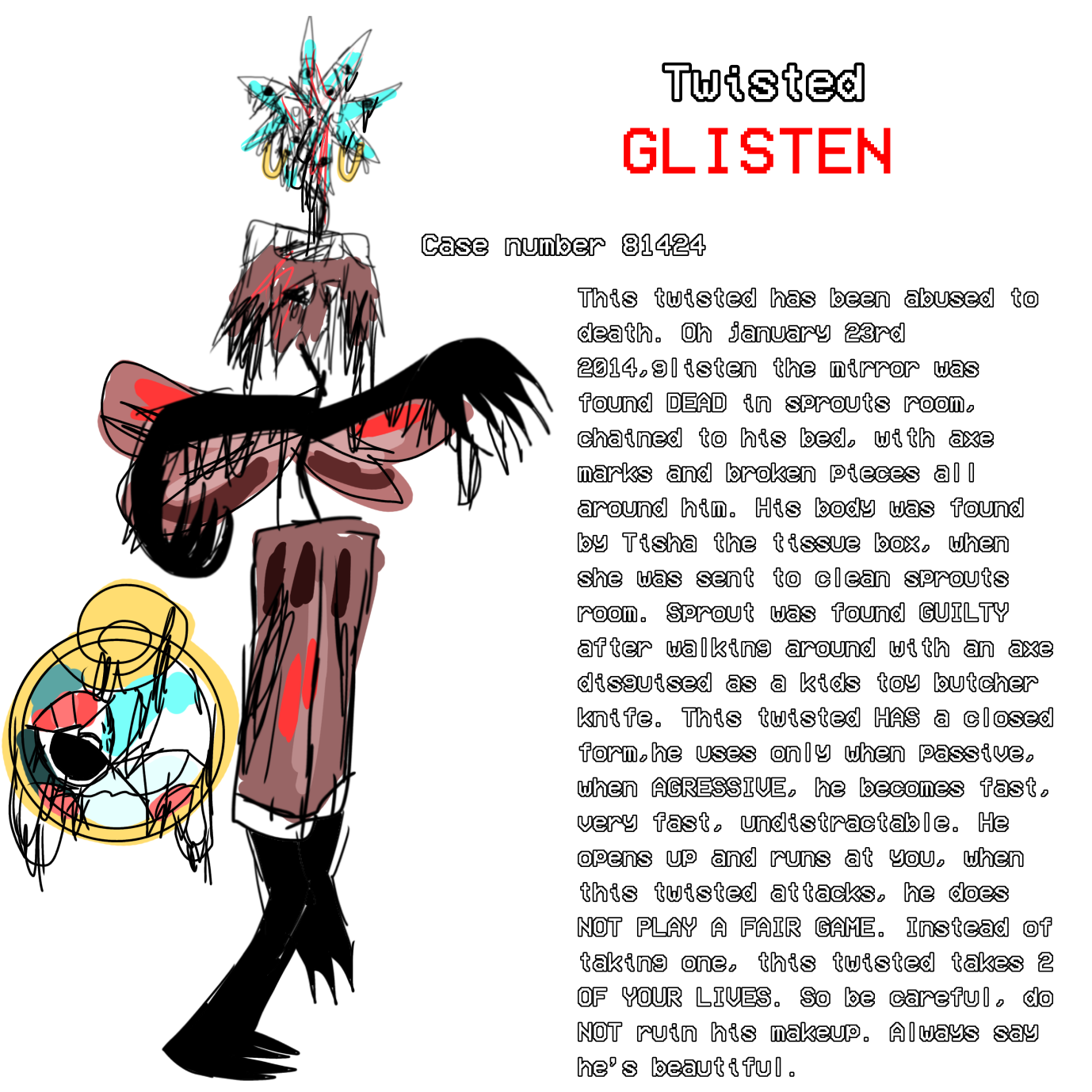 Twisted glisten. - ibisPaint