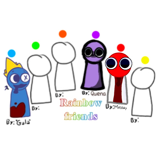 Rainbow Friends Collab - ibisPaint