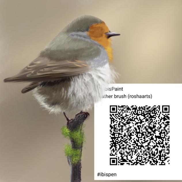 Feathers brush - ibisPaint